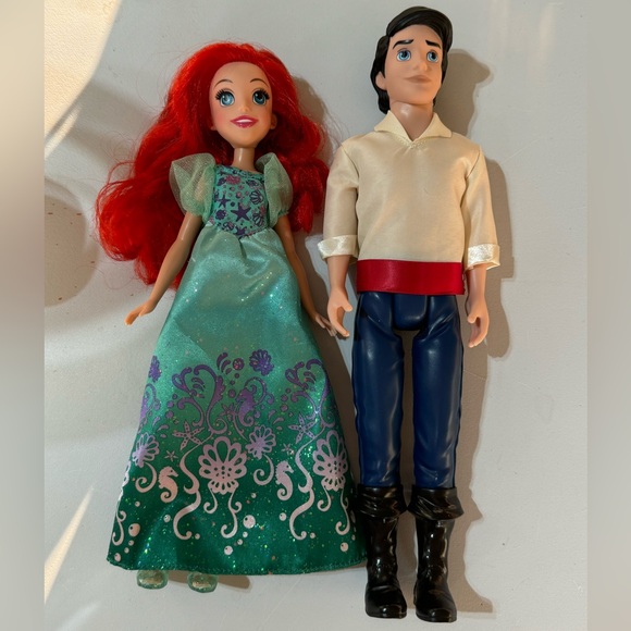 Disney | Toys | The Little Mermaid Prince Eric Dolls Barbie Sized ...